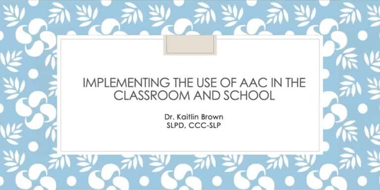 AAC In The Classroom Resources | QuickTalker Freestyle