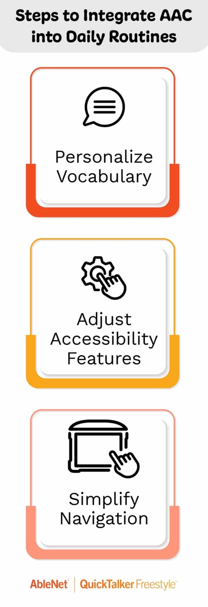 Seamlessly Integrate AAC Devices into Daily Routines