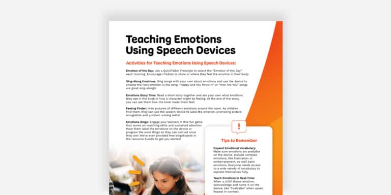 SLP Resources | QuickTalker Freestyle