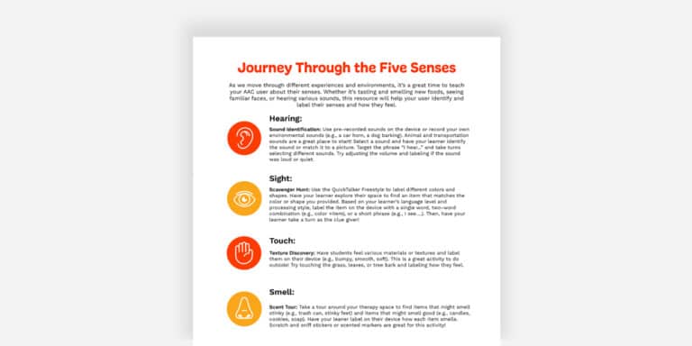 SLP Resources | QuickTalker Freestyle