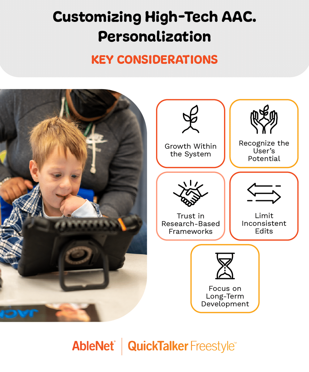 Maximize AAC Device Personalization for Better Communication