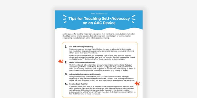 SLP Resources | QuickTalker Freestyle