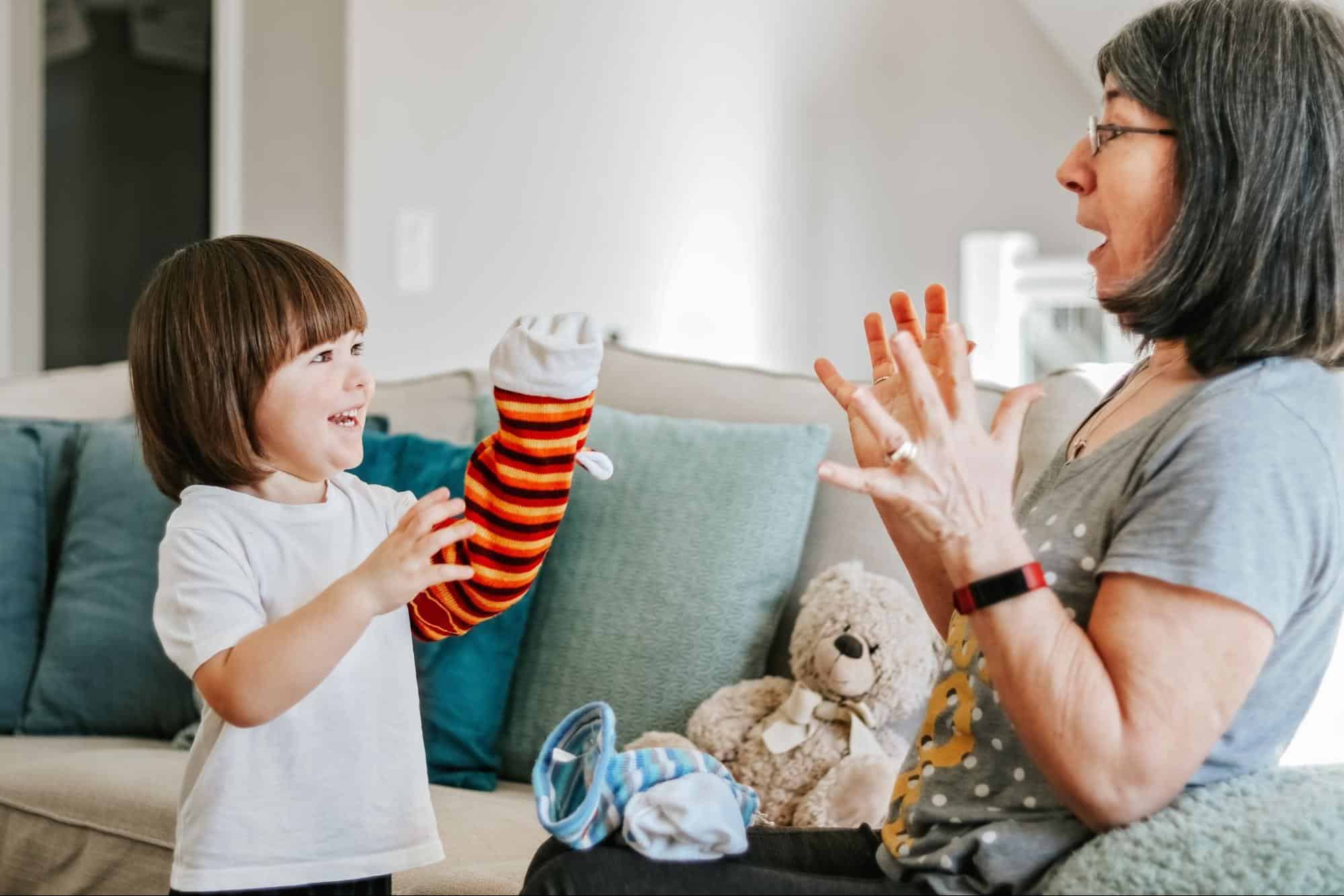 Narrating Play to Build Toddler Language Skills
